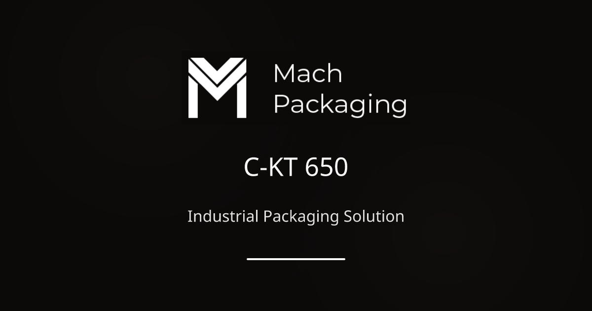 C-KT 650 | Mach Packaging